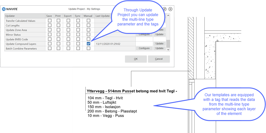 Report layer information on Revit elements with Compound Layer Tagging